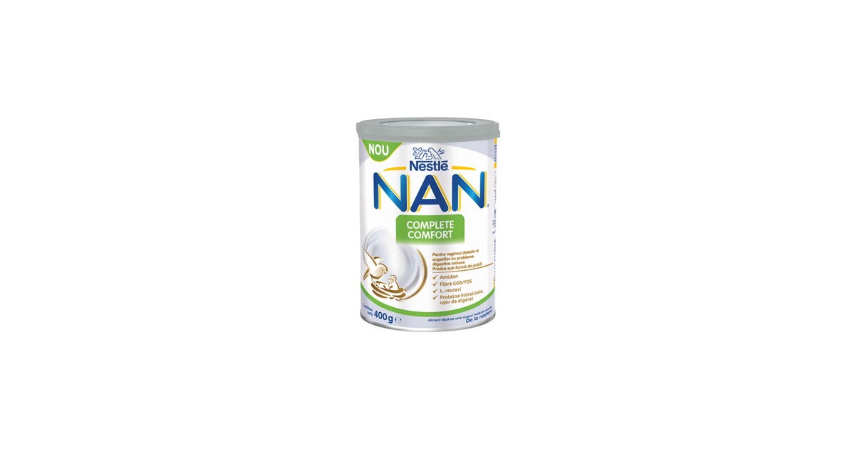 NAN® Complete Comfort, НАН Комфорт, 400g, метална кутия | Nestlebaby